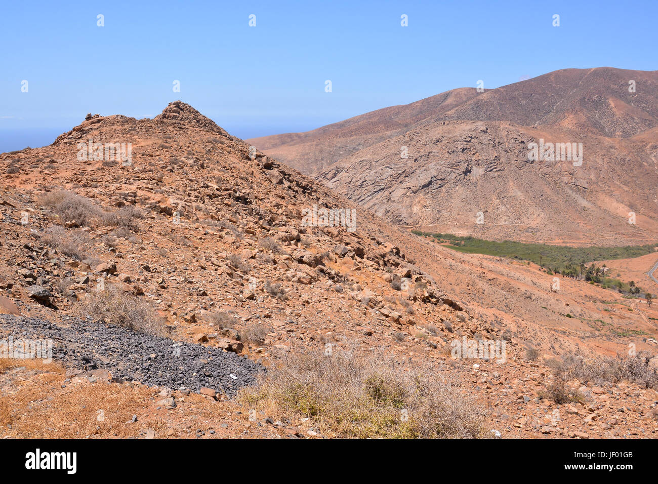 Dry Desert Landscape Stock Photo - Alamy