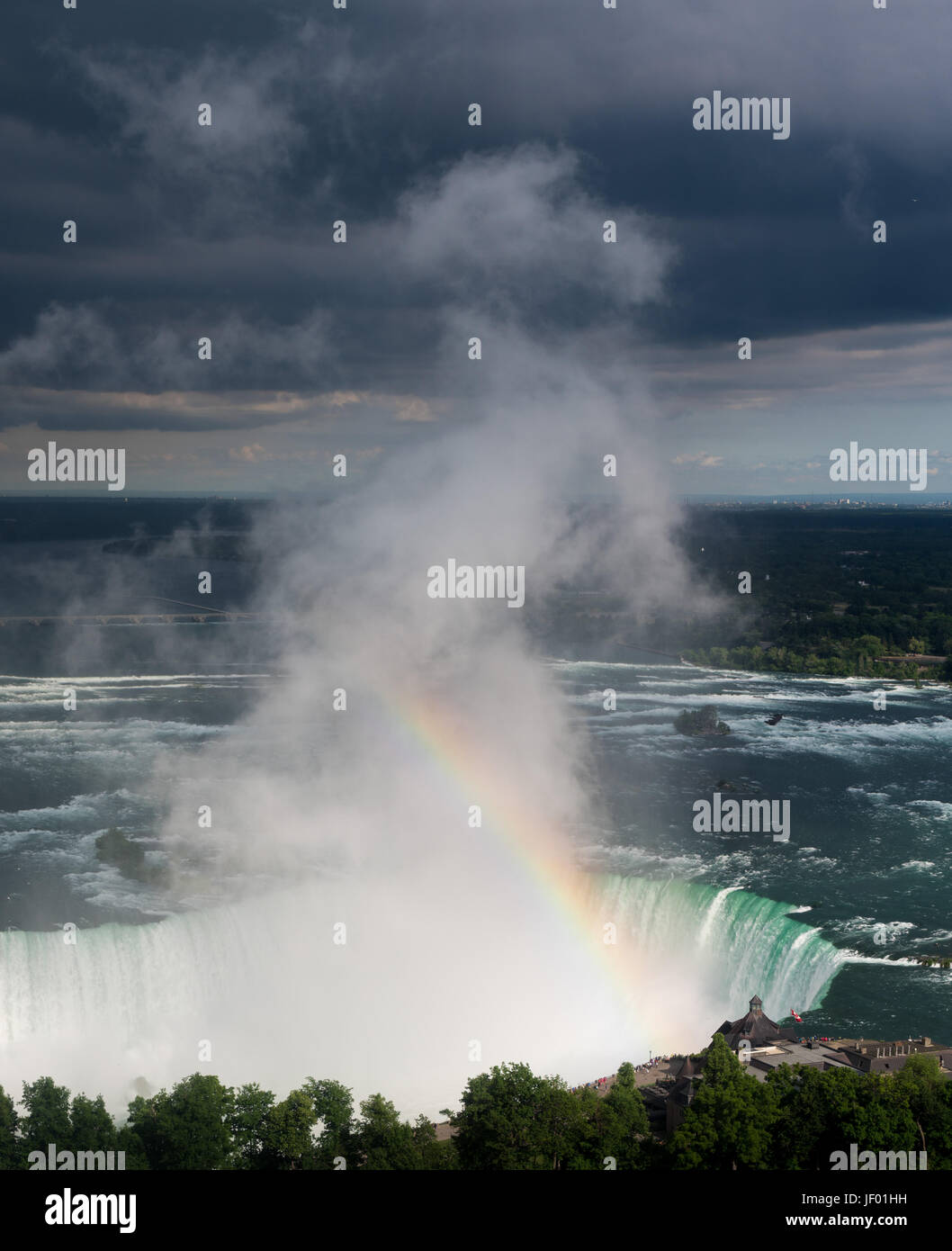Canadian Horseshoe Falls at Niagara Stock Photo - Alamy