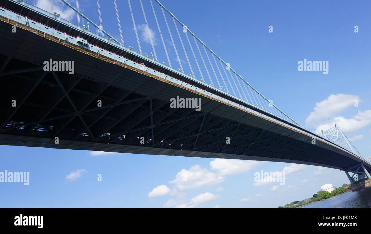 Benjamin Franklin Bridge in Philadelphia Stock Photo - Alamy