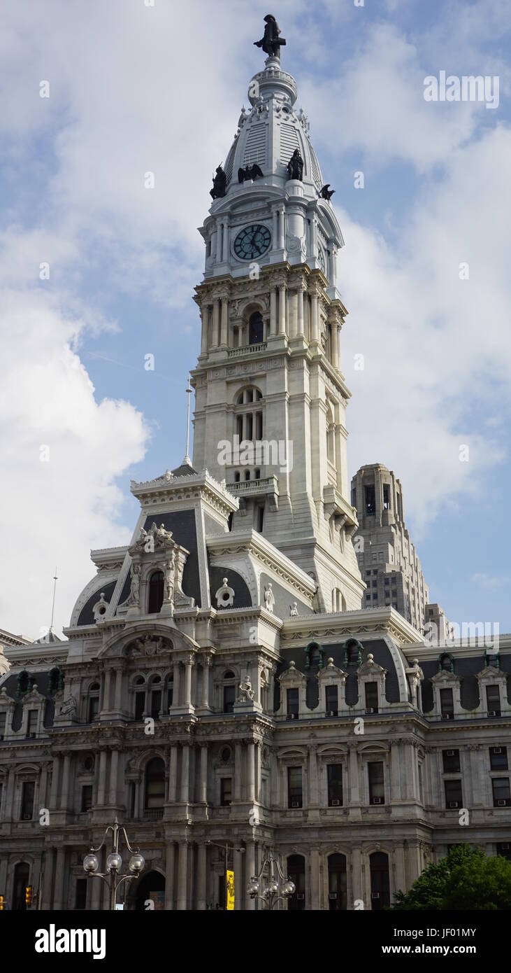 Visit philly city hall building hi-res stock photography and images - Alamy