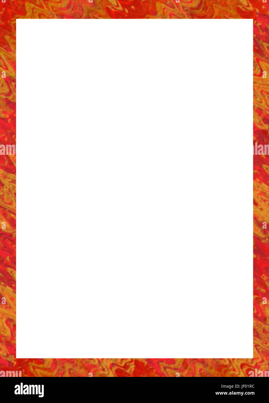 White Background with Decorated Borders Stock Photo - Alamy
