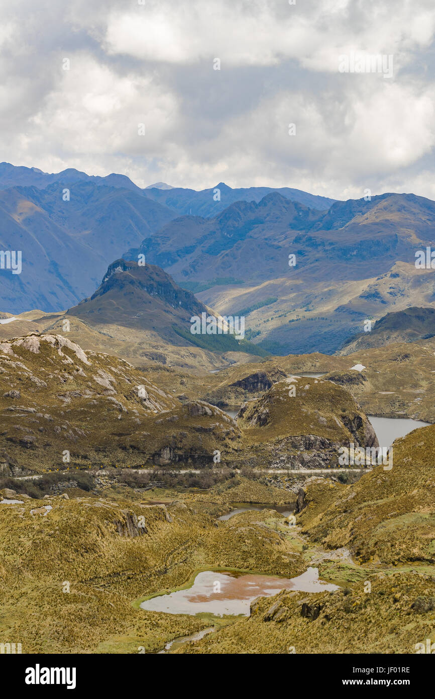 Cajas National Park Cuenca Ecuador Stock Photo - Alamy
