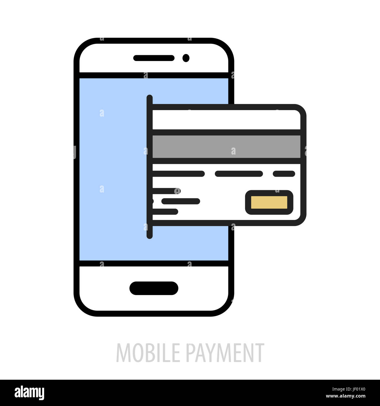 Mobile Payment Card Stock Photo - Alamy