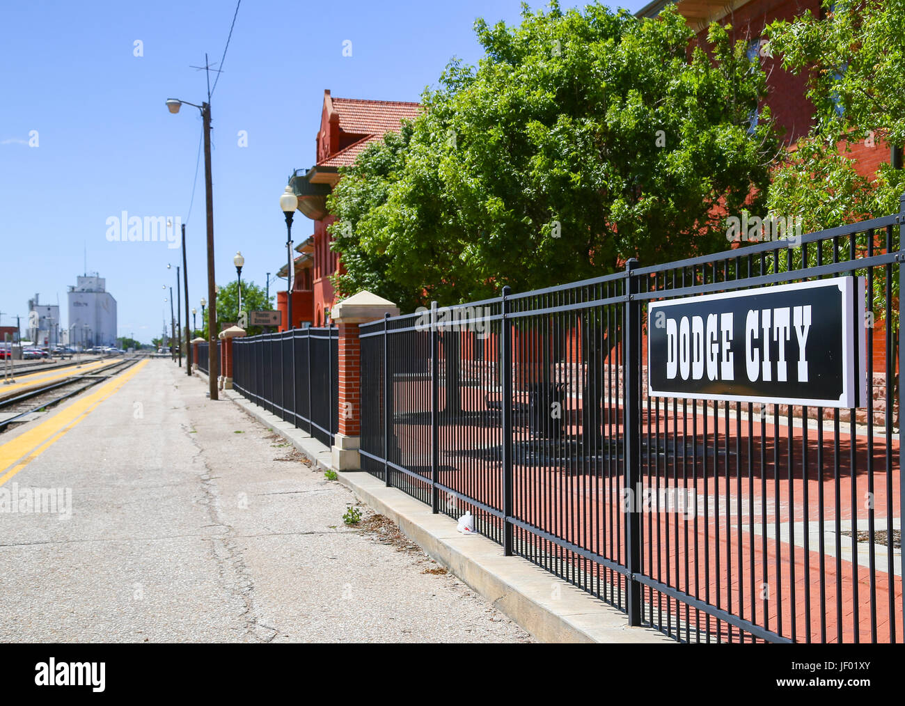 Dodge City Station Stock Photo - Alamy