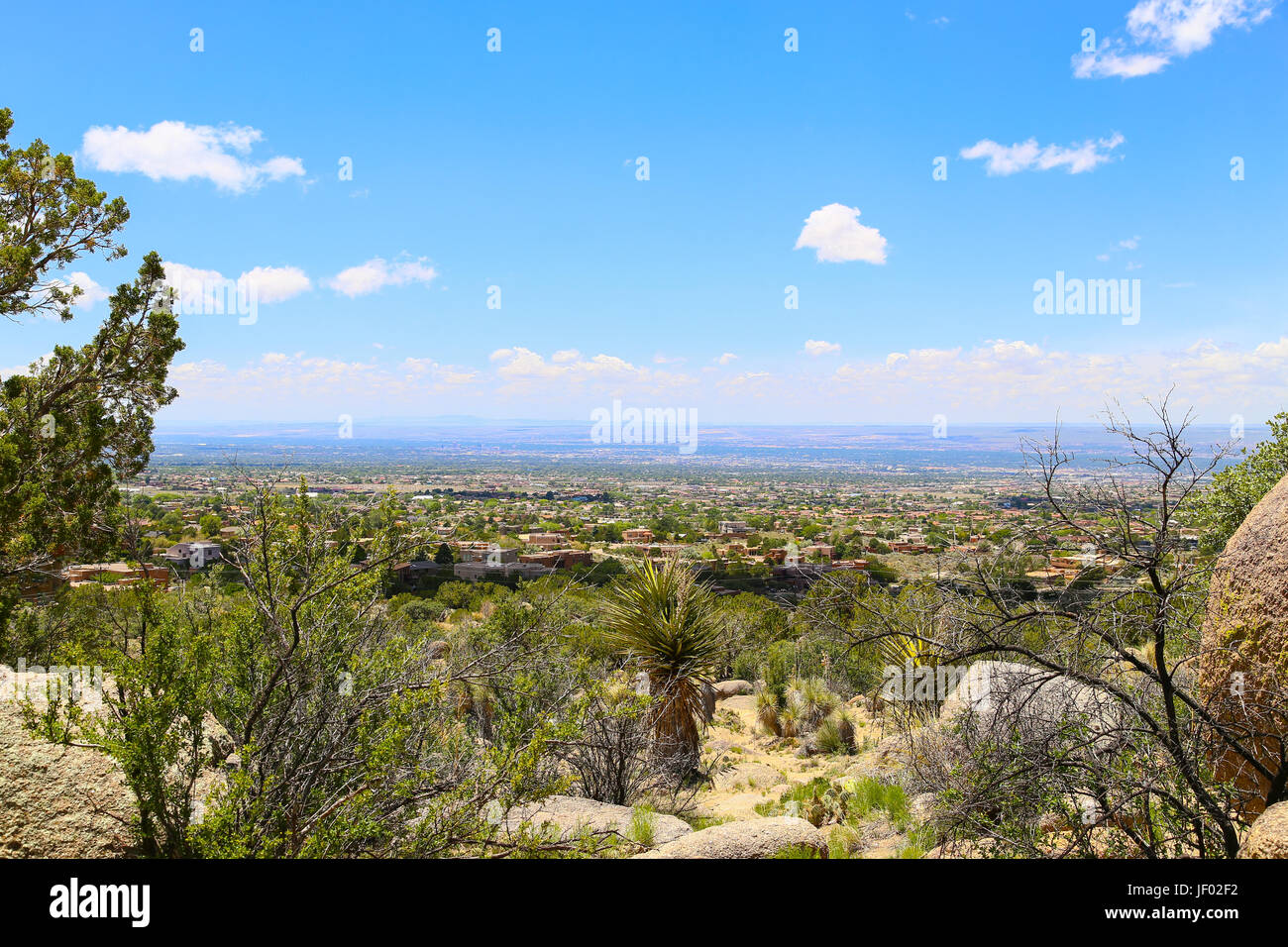 Distant View of Albuquerque Stock Photo - Alamy