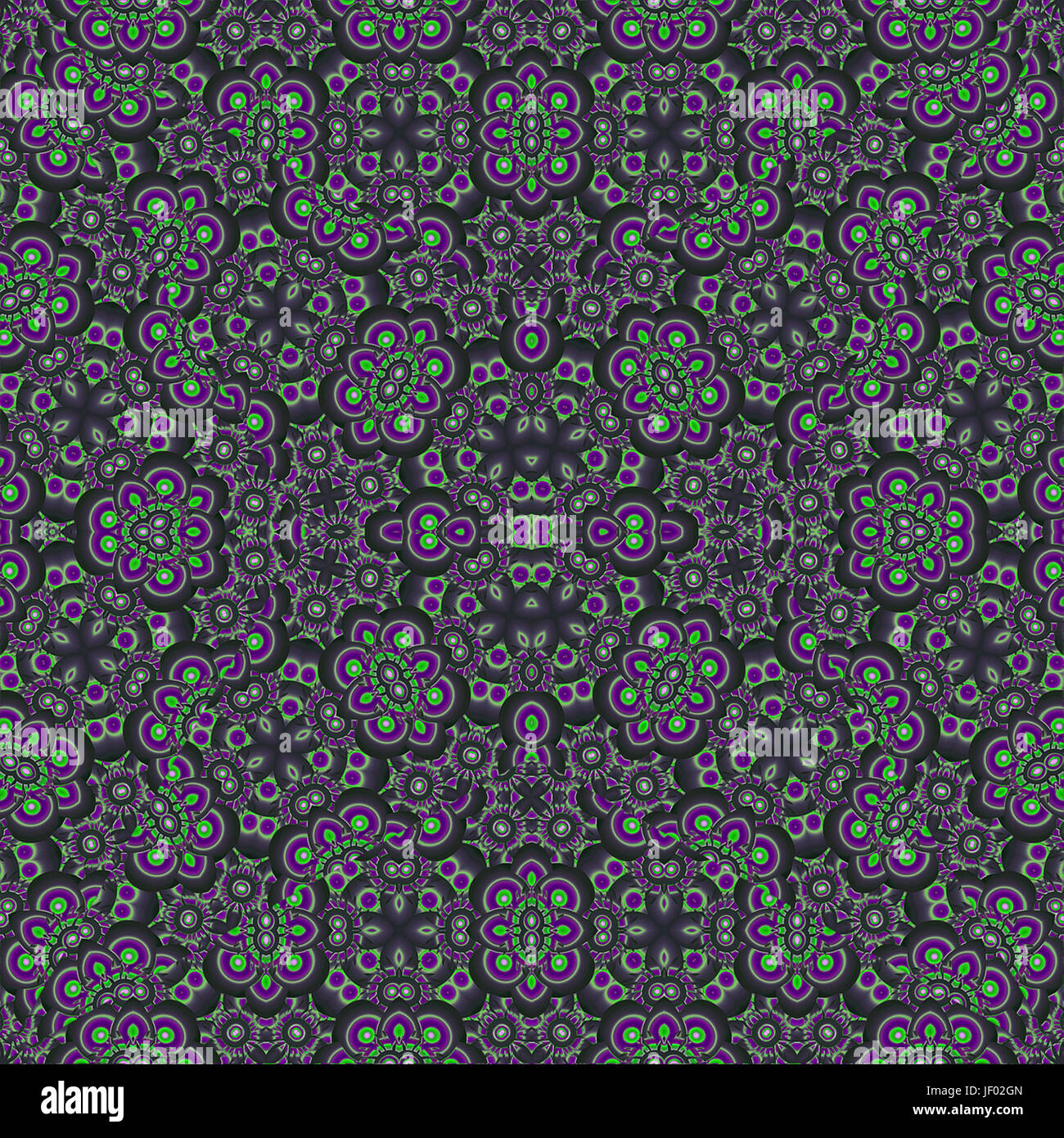 Mirrored floral pattern hi-res stock photography and images - Alamy