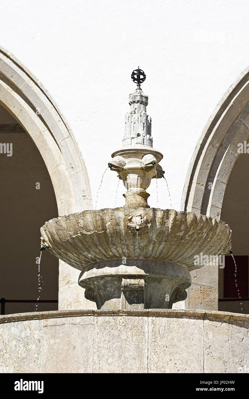 Fountain in Portugal Stock Photo - Alamy