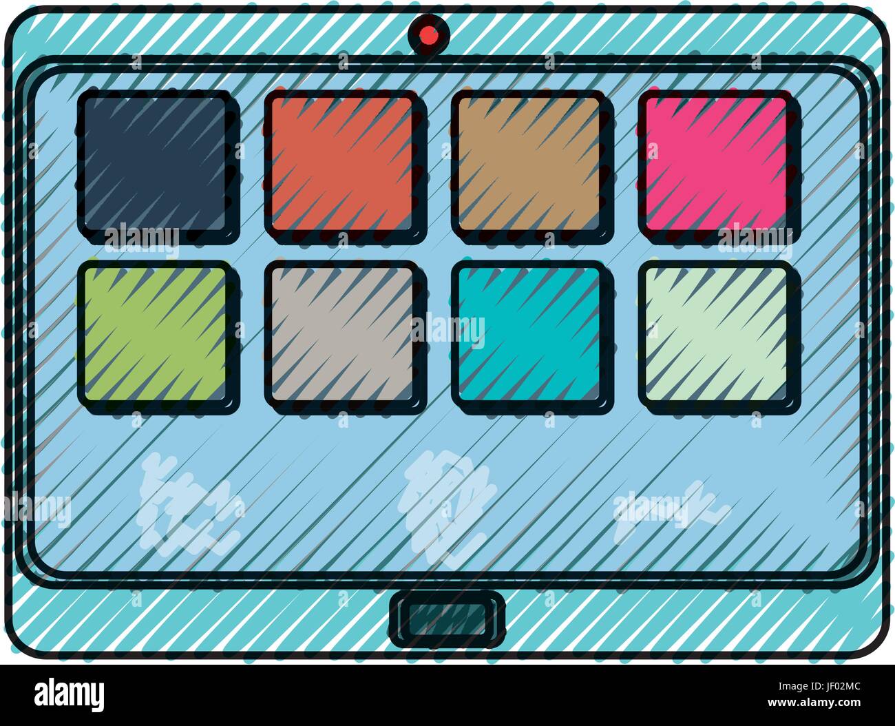 isolated smart tablet Stock Vector Image & Art - Alamy
