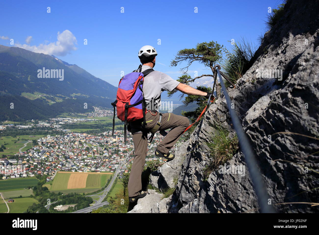 Climbing training route hi-res stock photography and images - Alamy