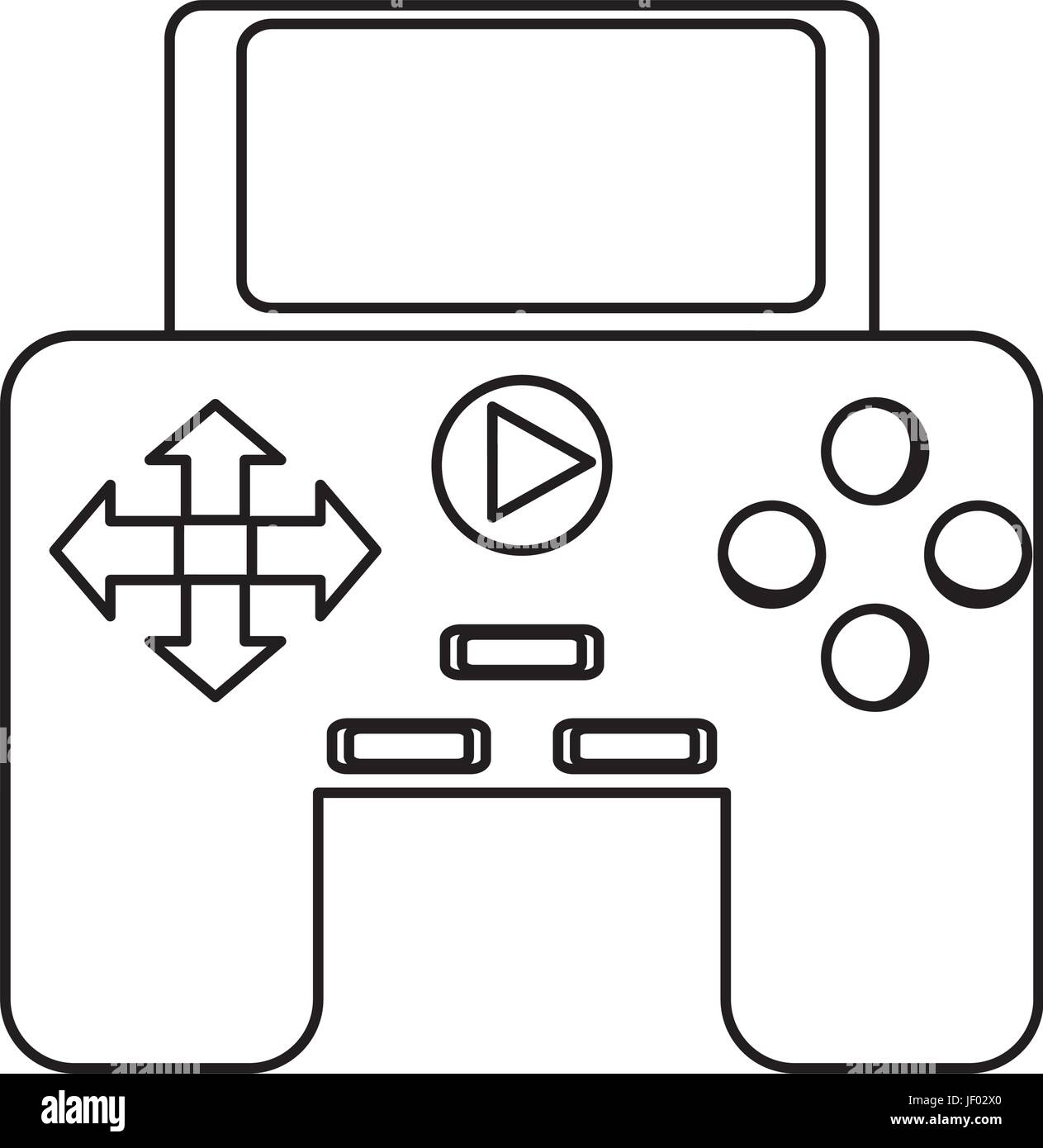 isolated game control Stock Vector Image & Art - Alamy