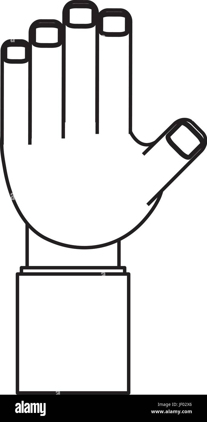 isolated cute hand Stock Vector Image & Art - Alamy