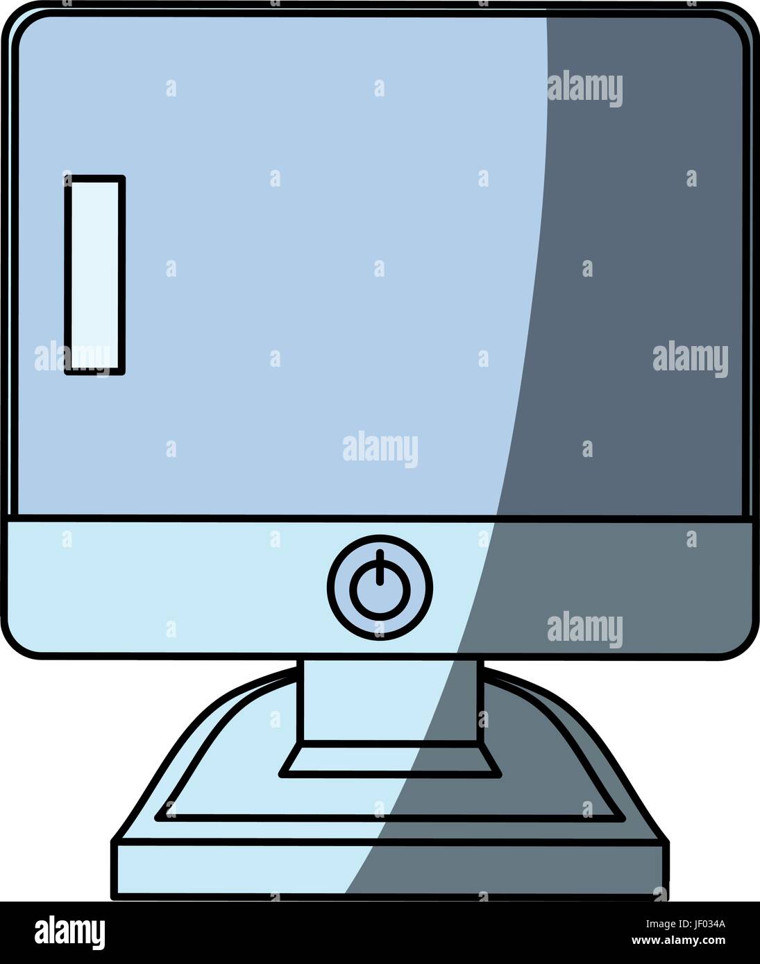 isolated pc screen Stock Vector Image & Art - Alamy