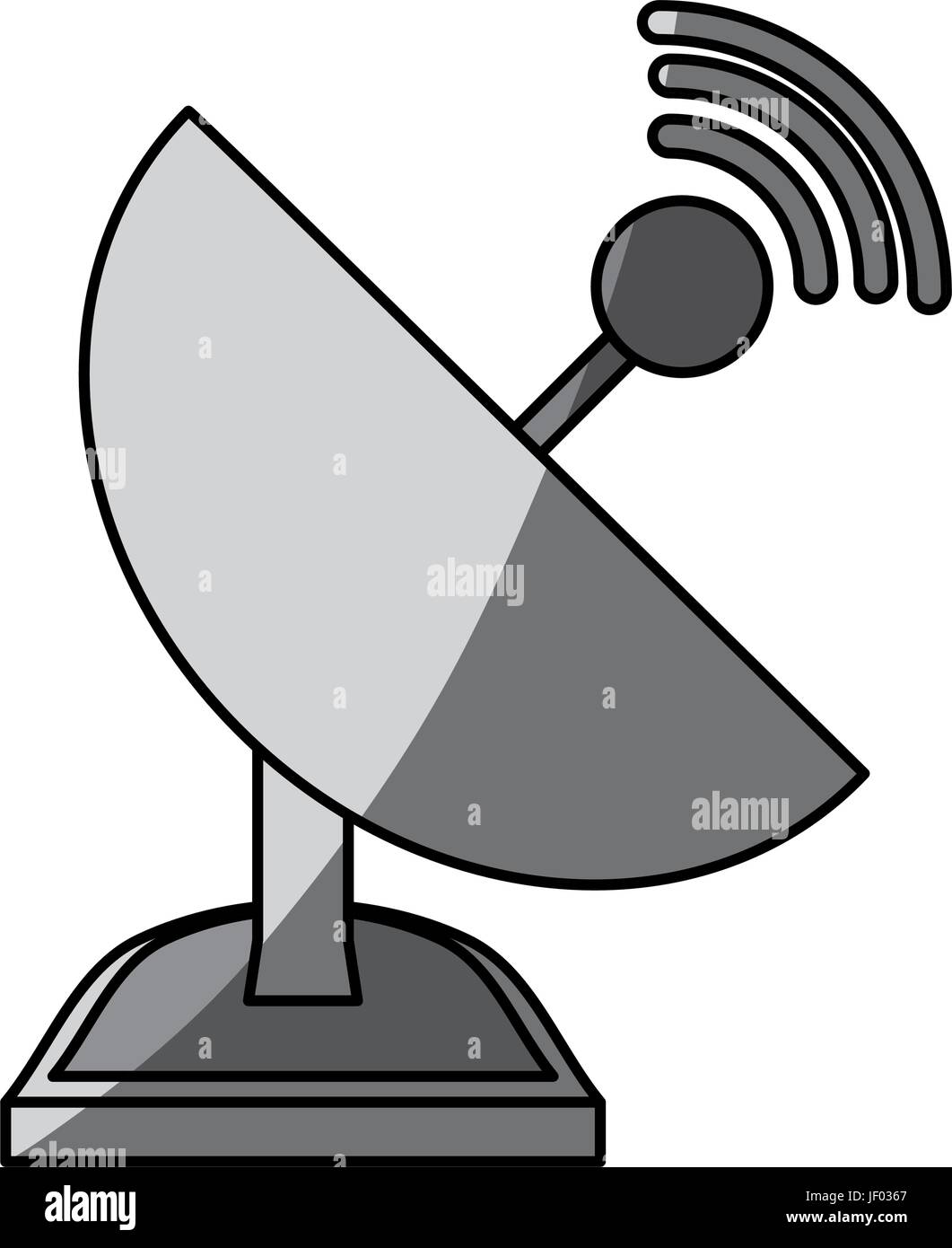 isolated web antenna Stock Vector Image & Art - Alamy