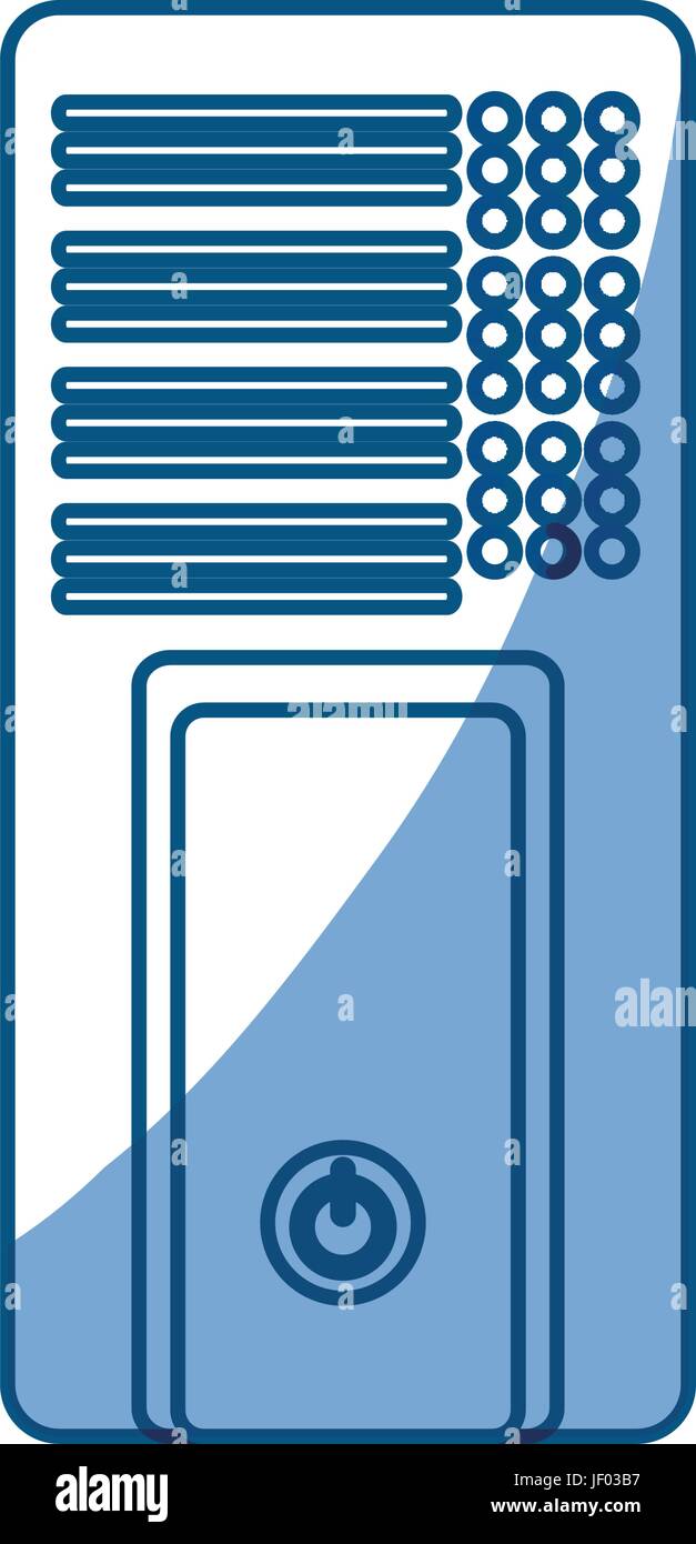 isolated pc tower Stock Vector Image & Art - Alamy