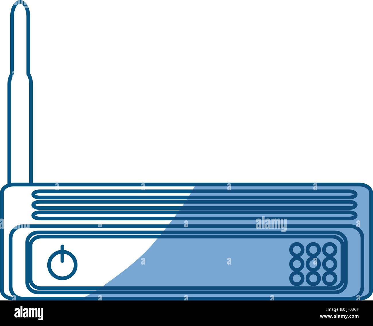 Home broadband router Stock Vector Images - Alamy