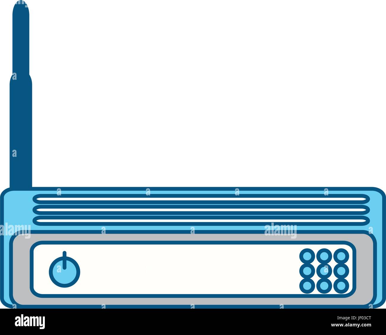 Home broadband router Stock Vector Images - Alamy