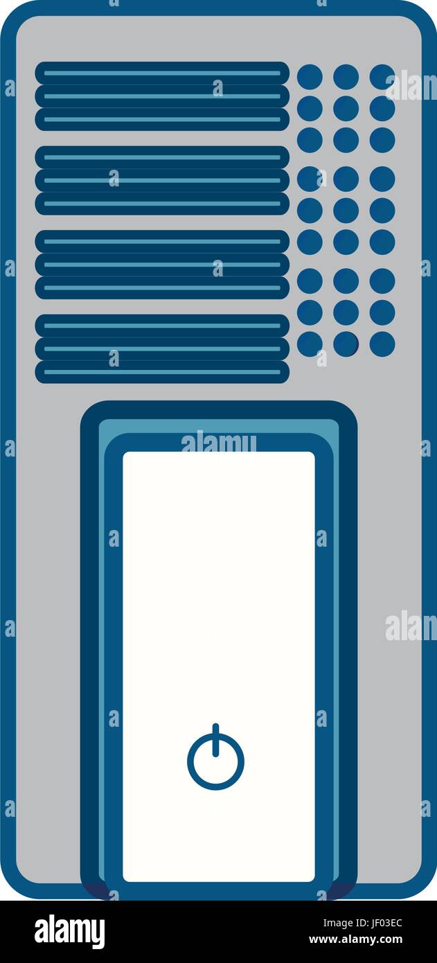 isolated pc tower Stock Vector Image & Art - Alamy
