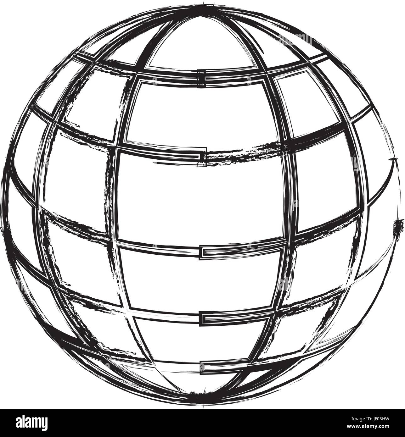 Sphere web networking Stock Vector Image & Art - Alamy