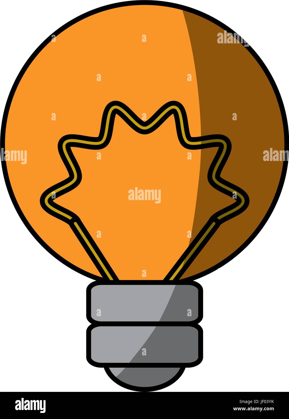 isolated energy bulb Stock Vector Image & Art - Alamy