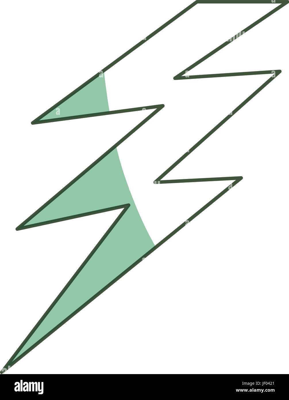 isolated electric thunder Stock Vector Image & Art - Alamy