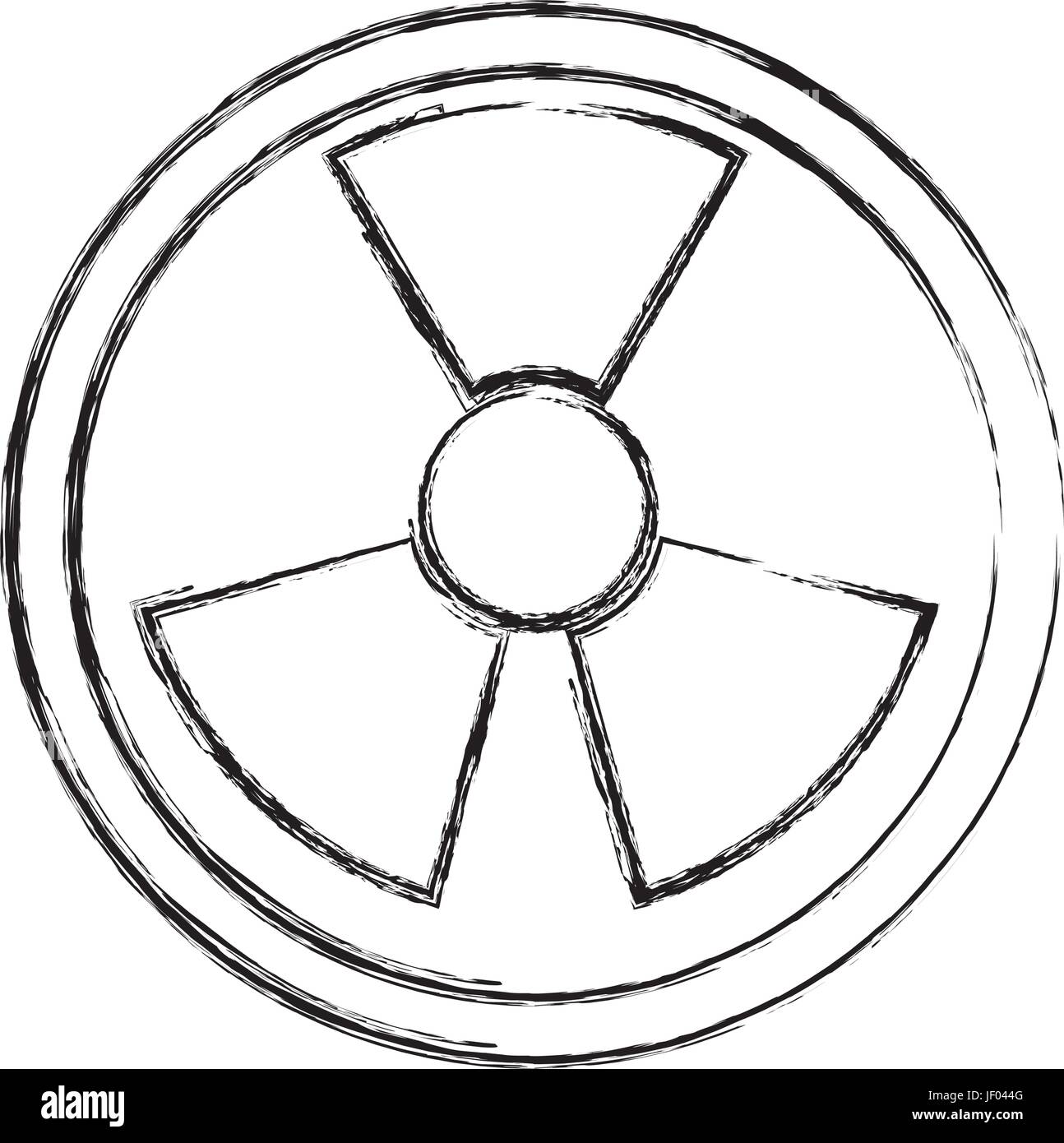 isolated nuclear symbol Stock Vector Image & Art - Alamy