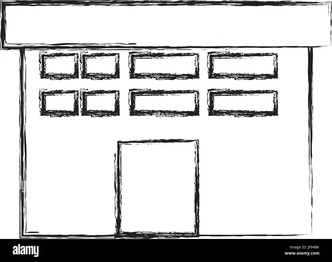 isolated factory building Stock Vector Image & Art - Alamy