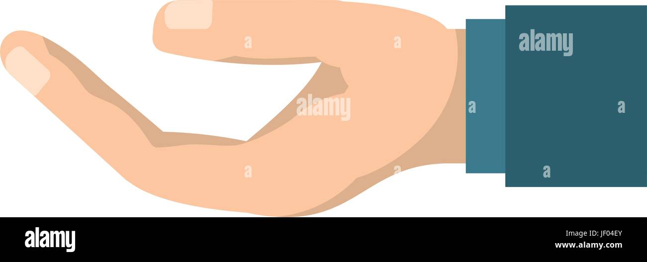 Hand palm open Stock Vector Image & Art - Alamy