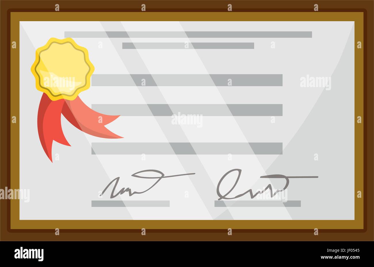 isolated diploma certificate Stock Vector Image & Art - Alamy
