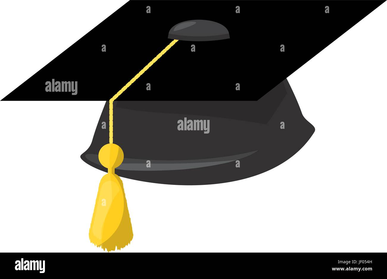 isolated graduation cap Stock Vector Image & Art - Alamy