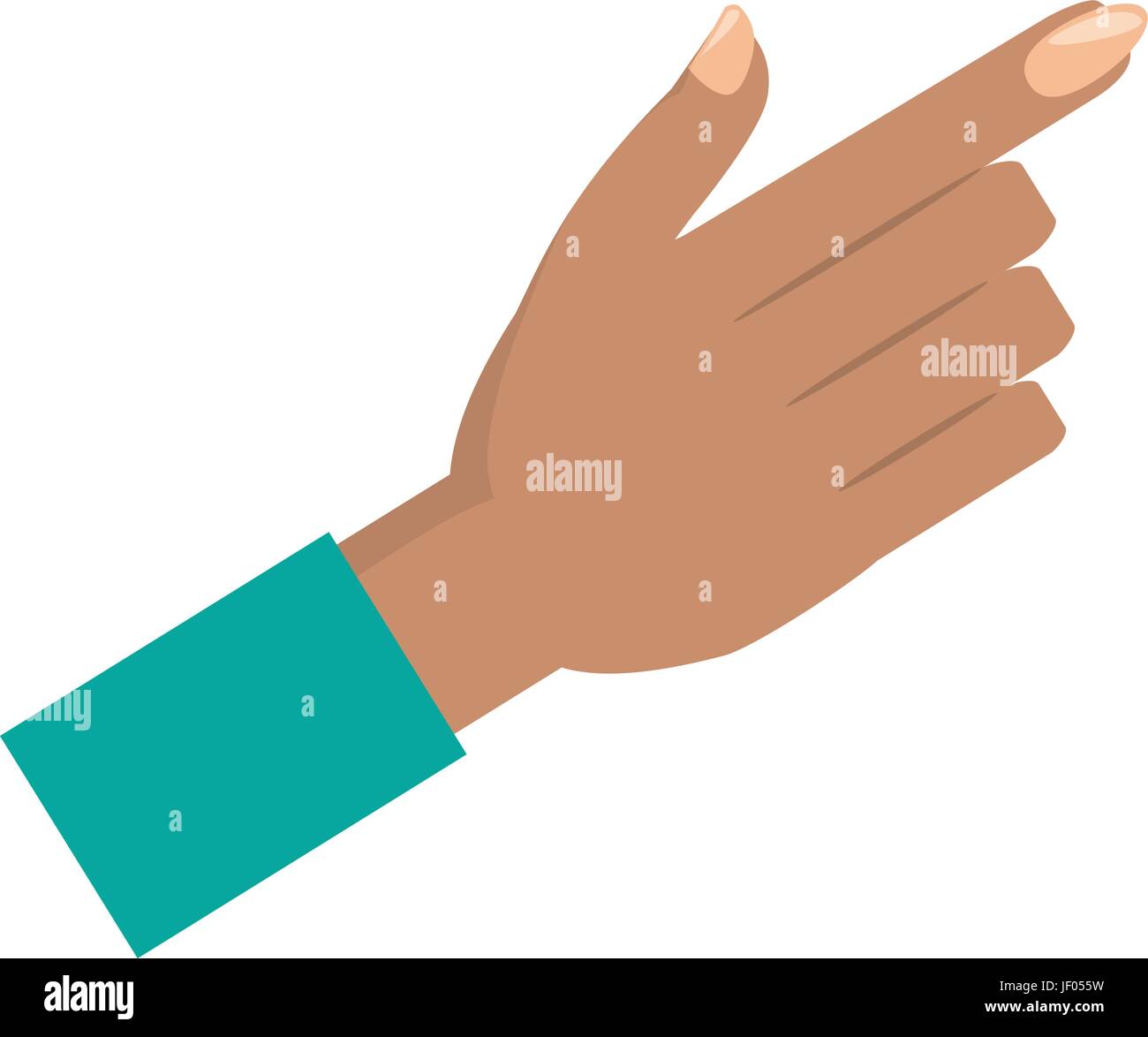 isolated human hand Stock Vector Image & Art - Alamy