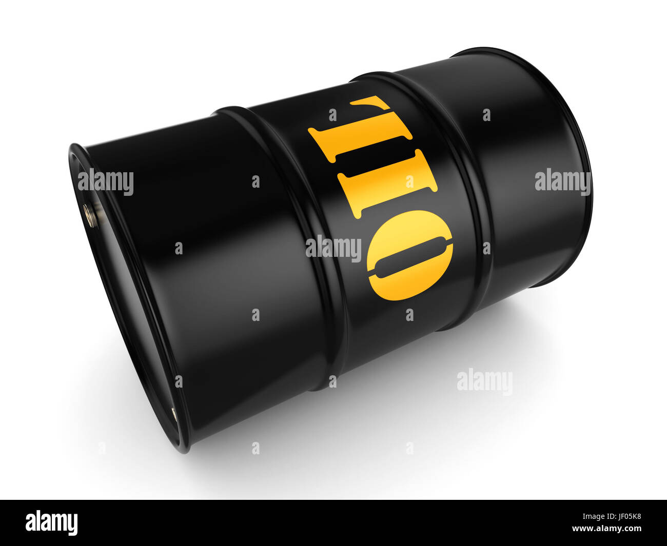 Black oil barrel Stock Photo - Alamy