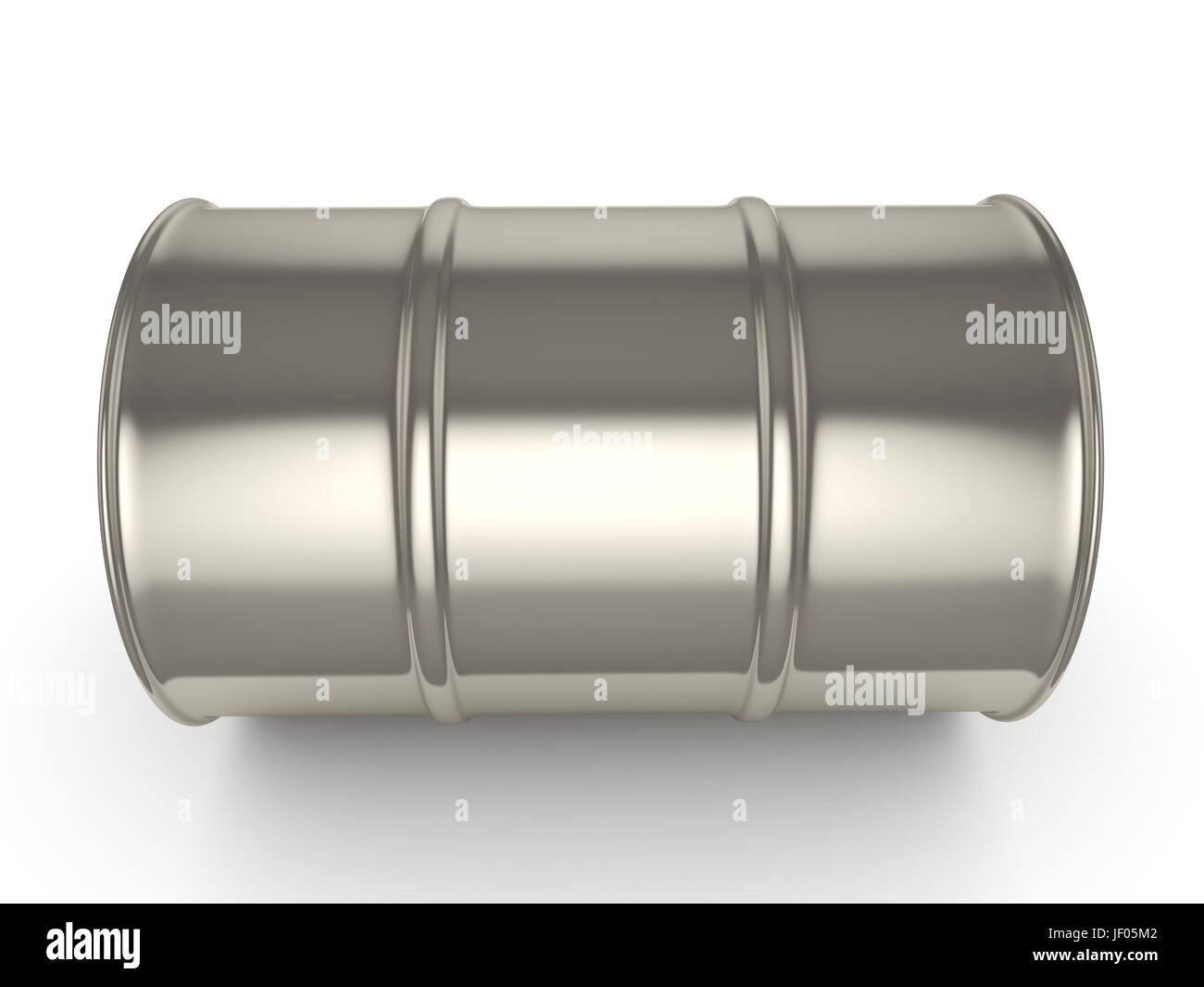 Shiny chrome barrel Stock Photo - Alamy