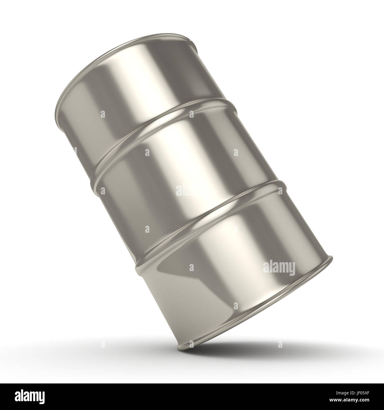 Shiny chrome barrel Stock Photo - Alamy