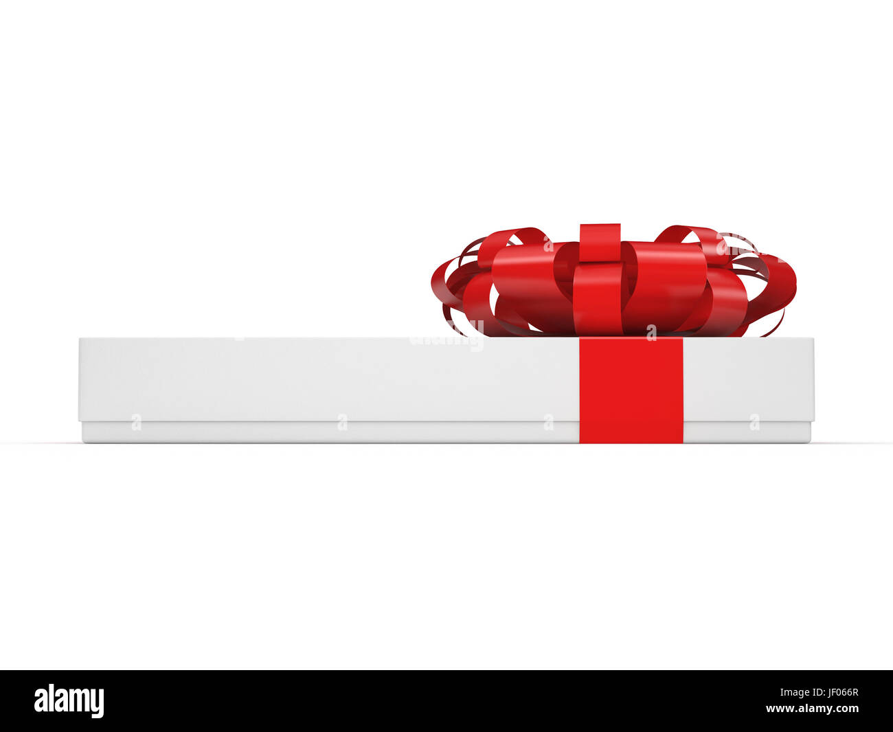 Square gift box white red hi-res stock photography and images - Alamy