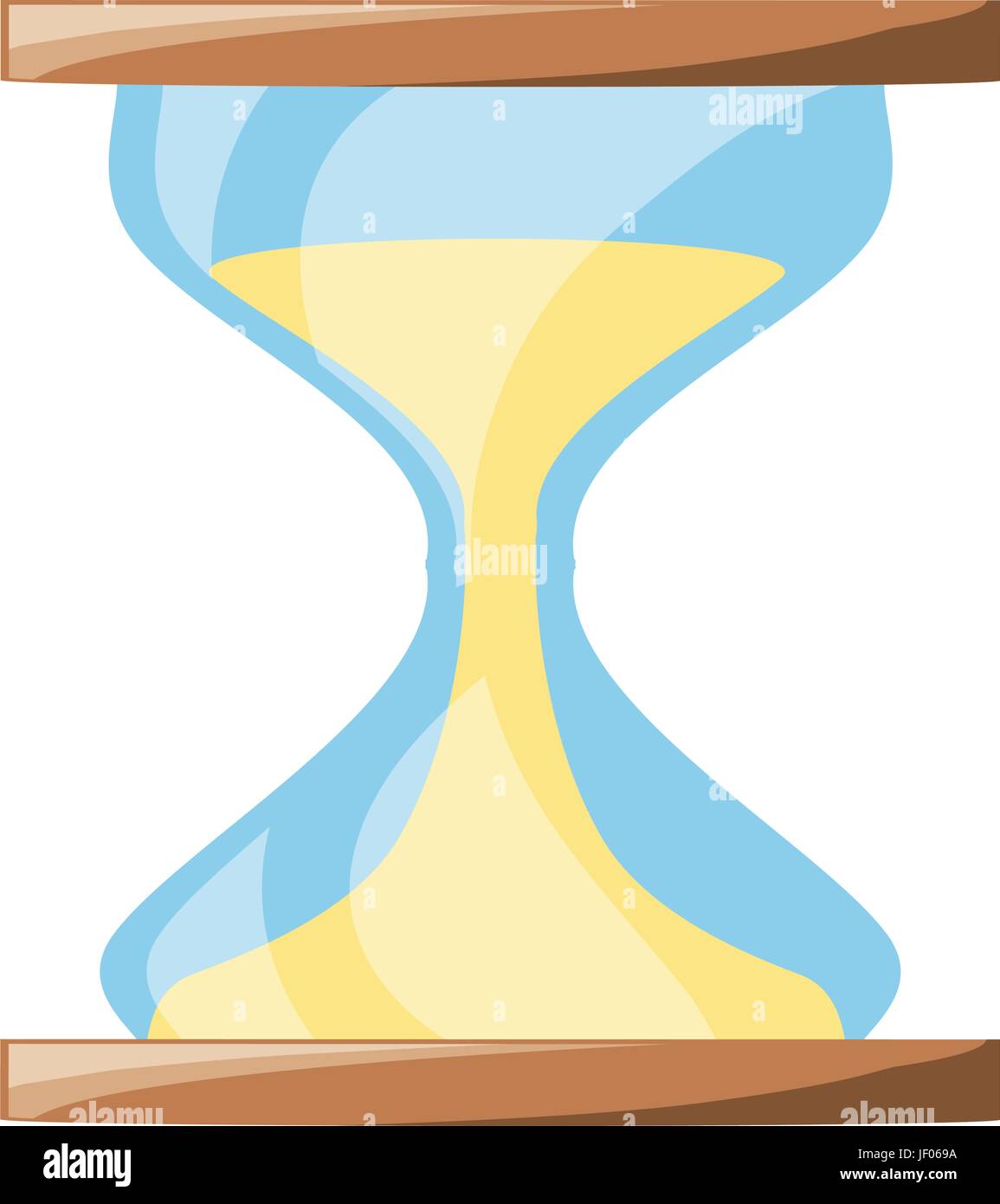 isolated cute sand watch Stock Vector Image & Art - Alamy