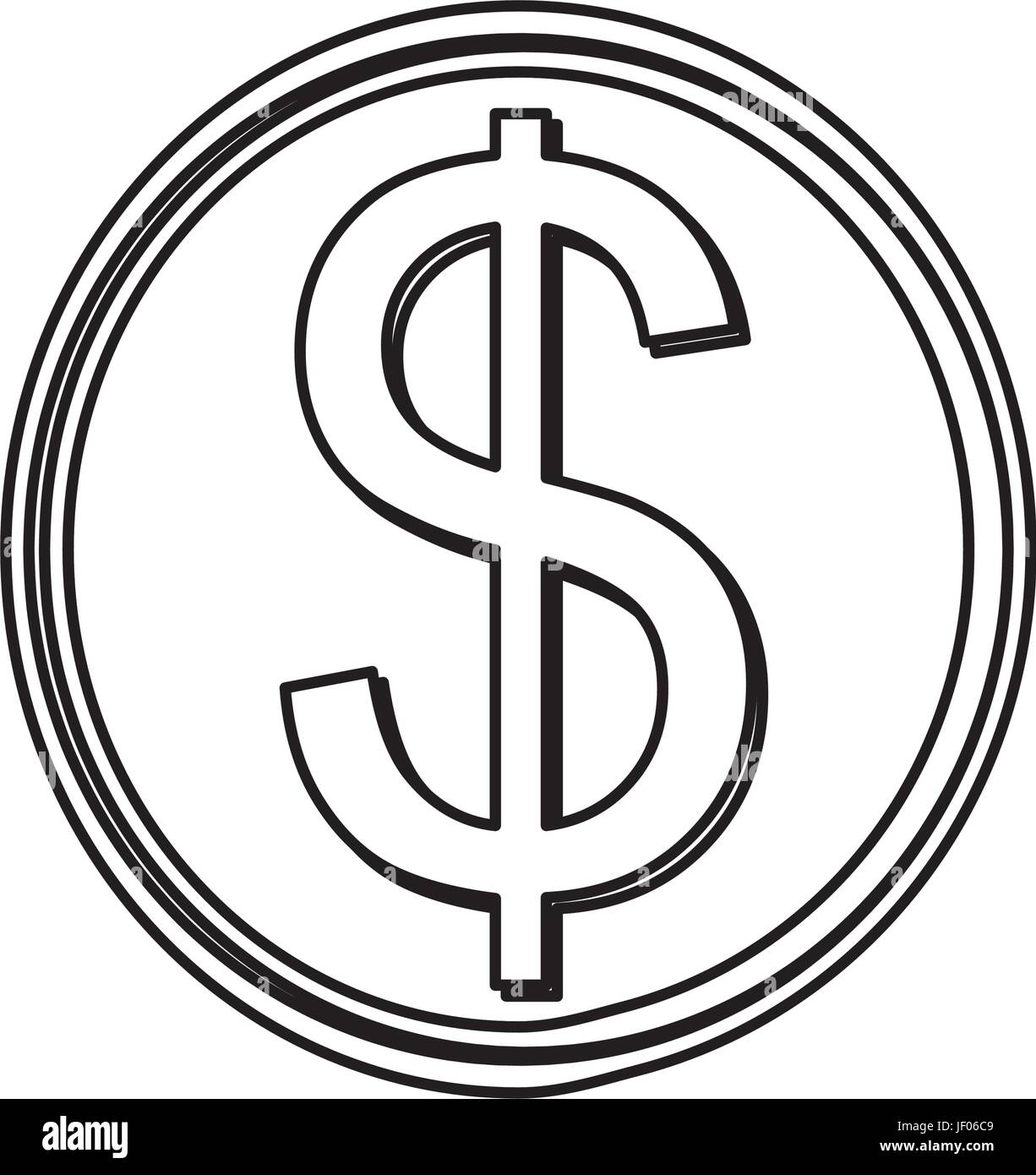 isolated coin symbol Stock Vector Image & Art - Alamy