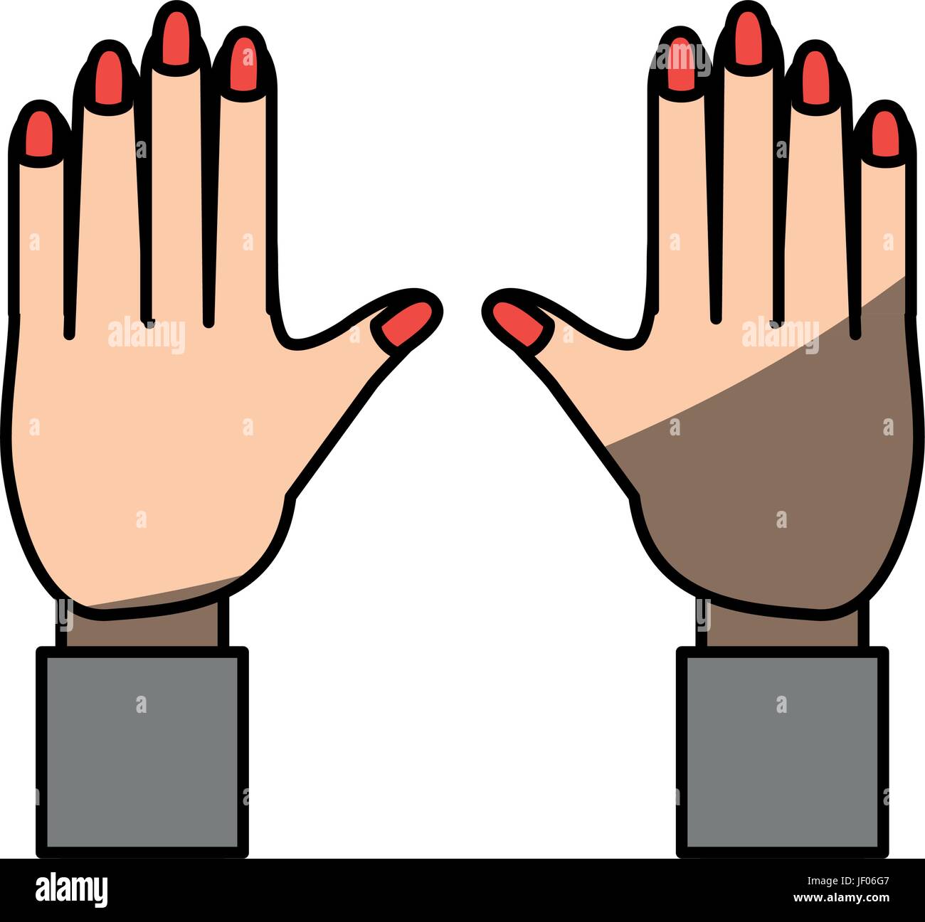 isolated human hands Stock Vector Image & Art - Alamy
