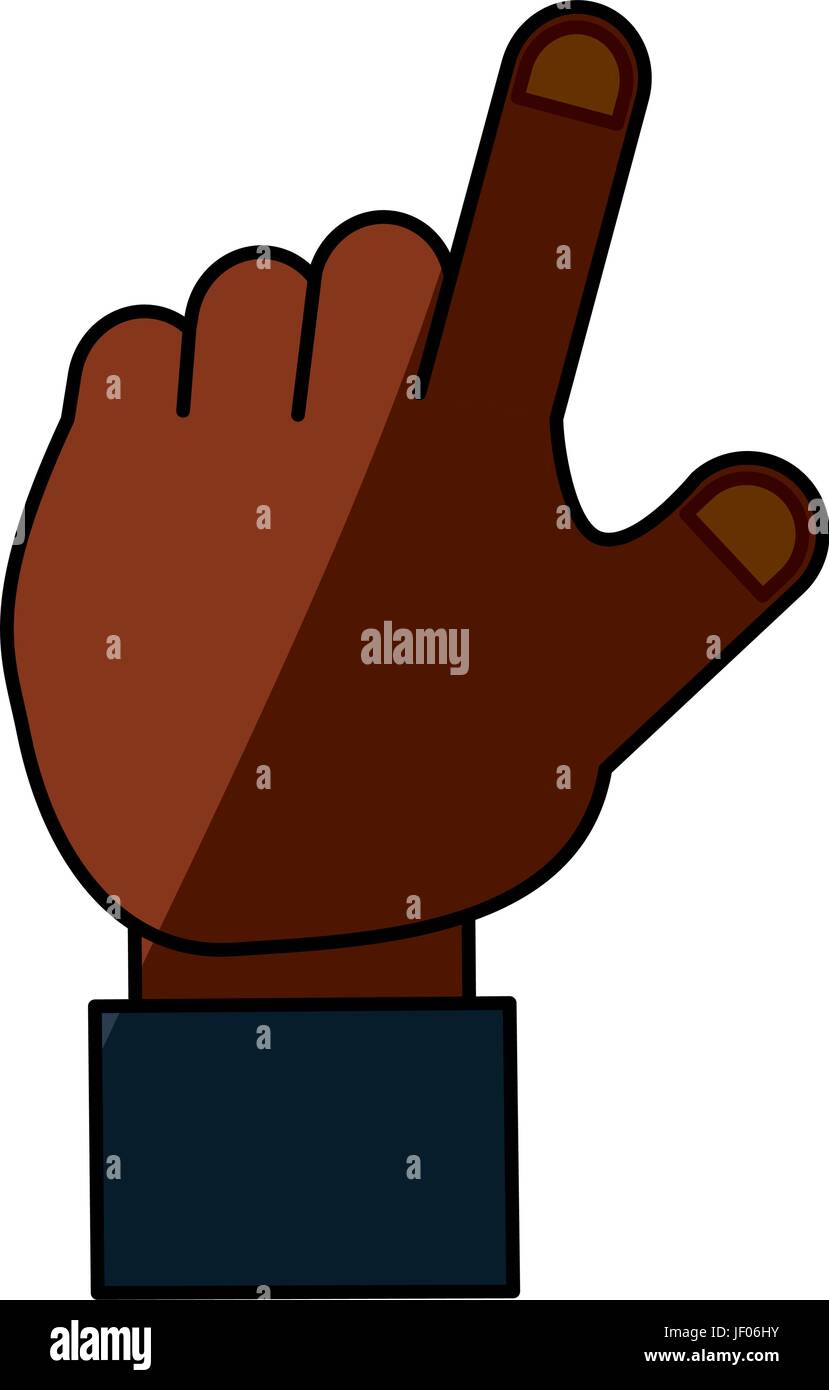 isolated human hand Stock Vector Image & Art - Alamy