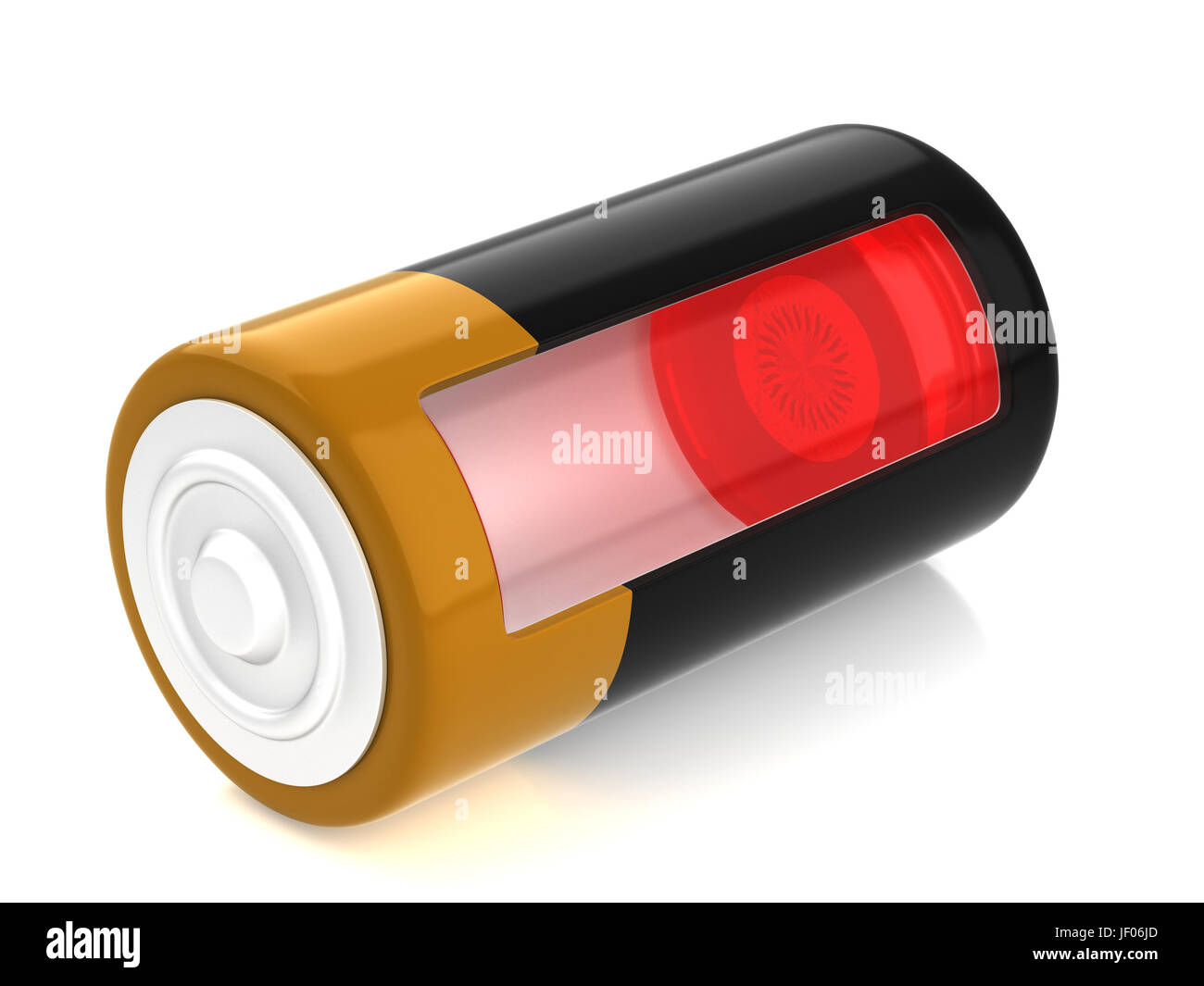 A battery model Stock Photo - Alamy