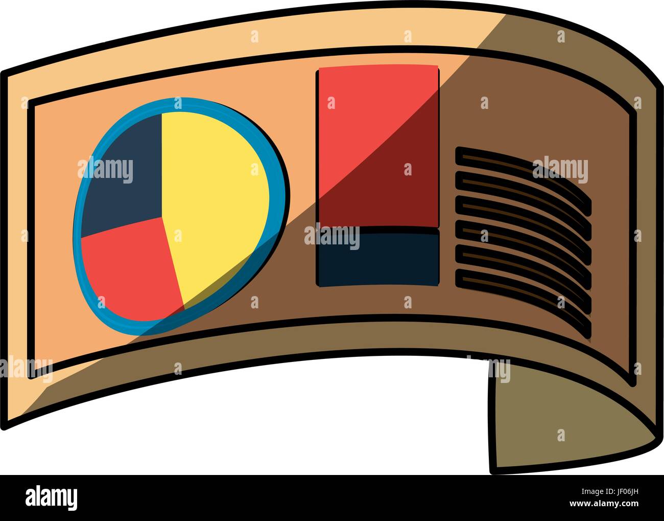 isolated graphic stats Stock Vector Image & Art - Alamy