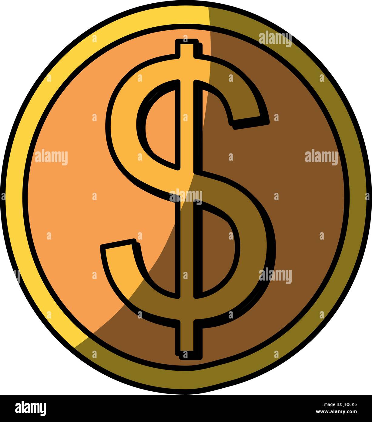 isolated coin symbol Stock Vector Image & Art - Alamy