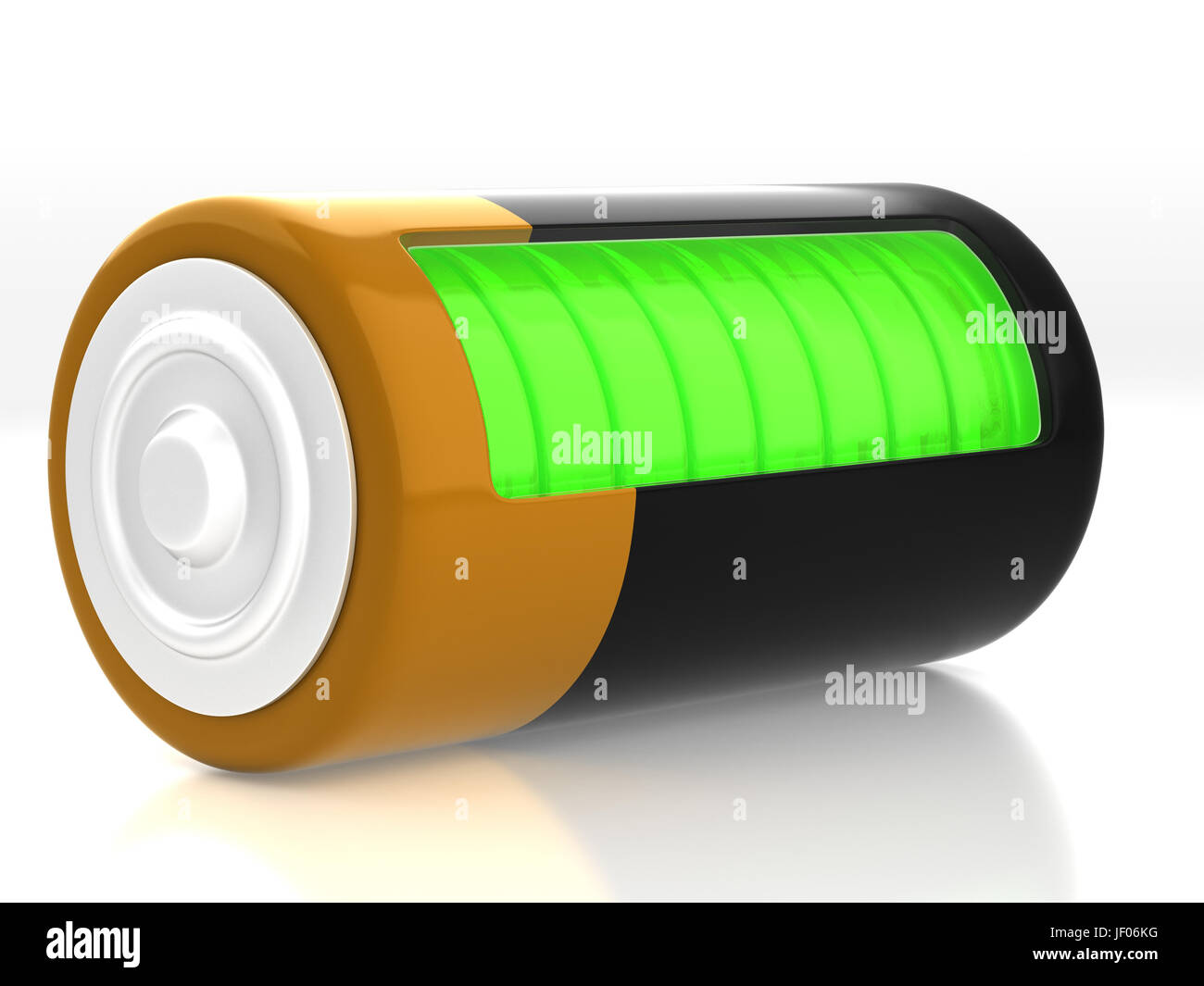 A battery model Stock Photo - Alamy