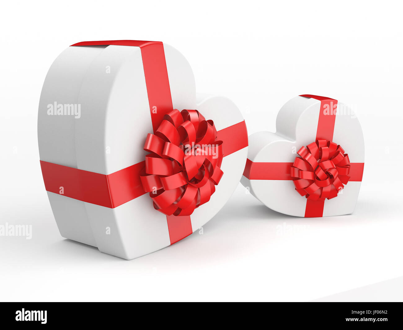 White boxes heart Stock Photo - Alamy