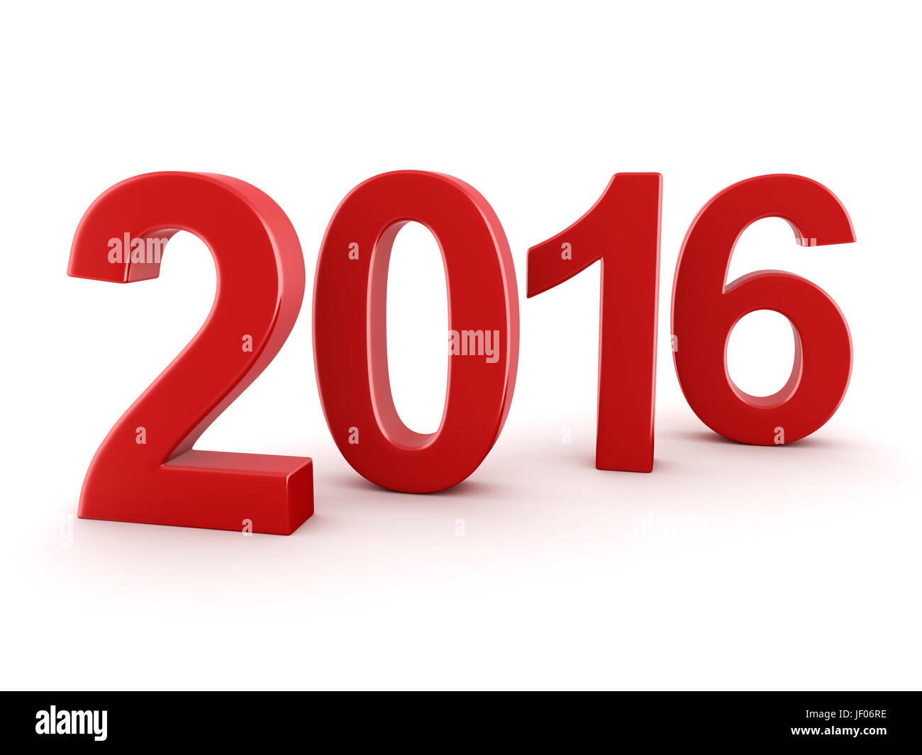 2016 New Year digits Stock Photo - Alamy