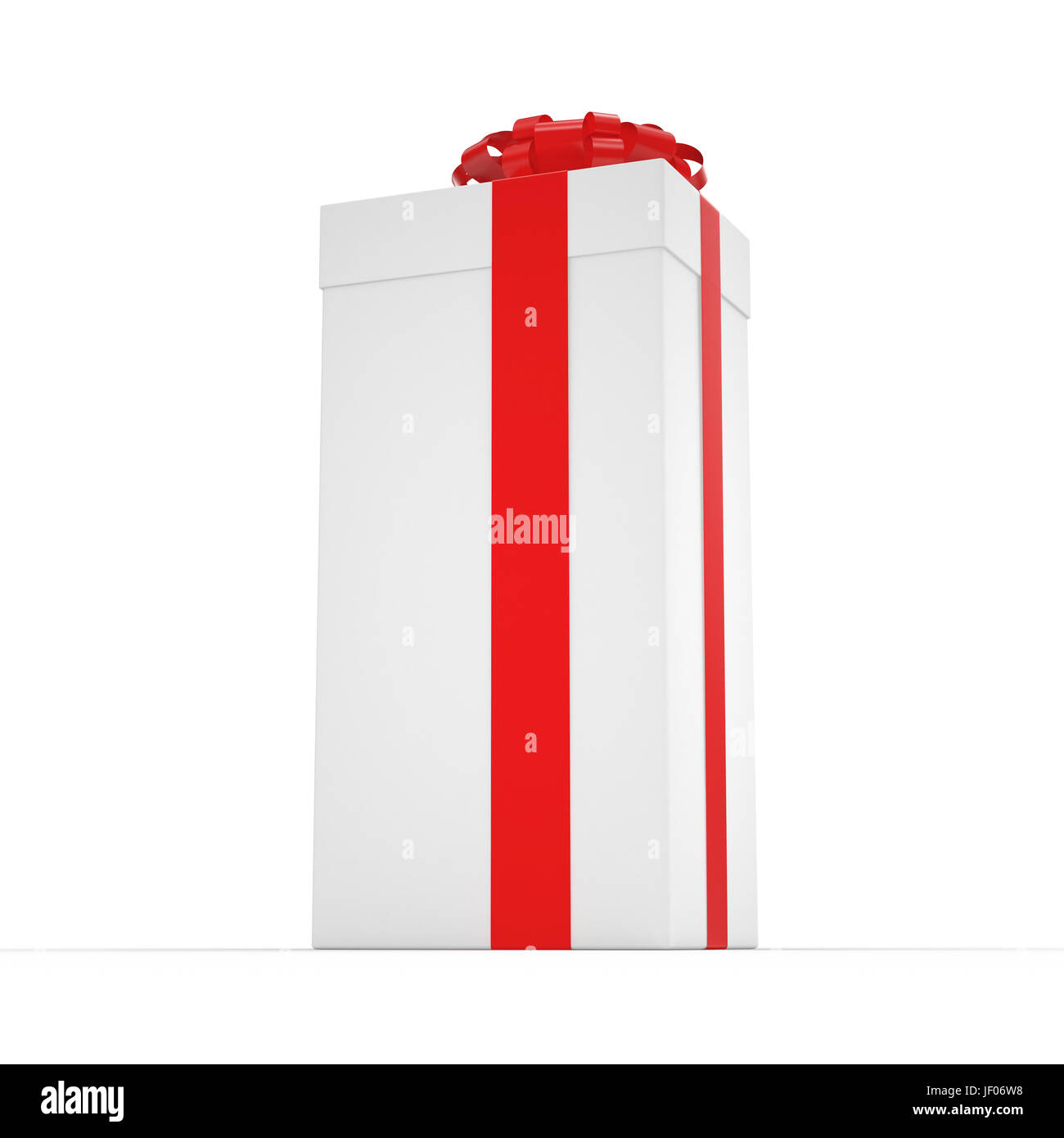White gift box Stock Photo - Alamy