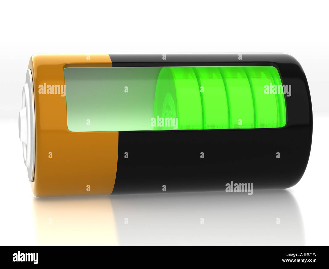 A battery model Stock Photo - Alamy