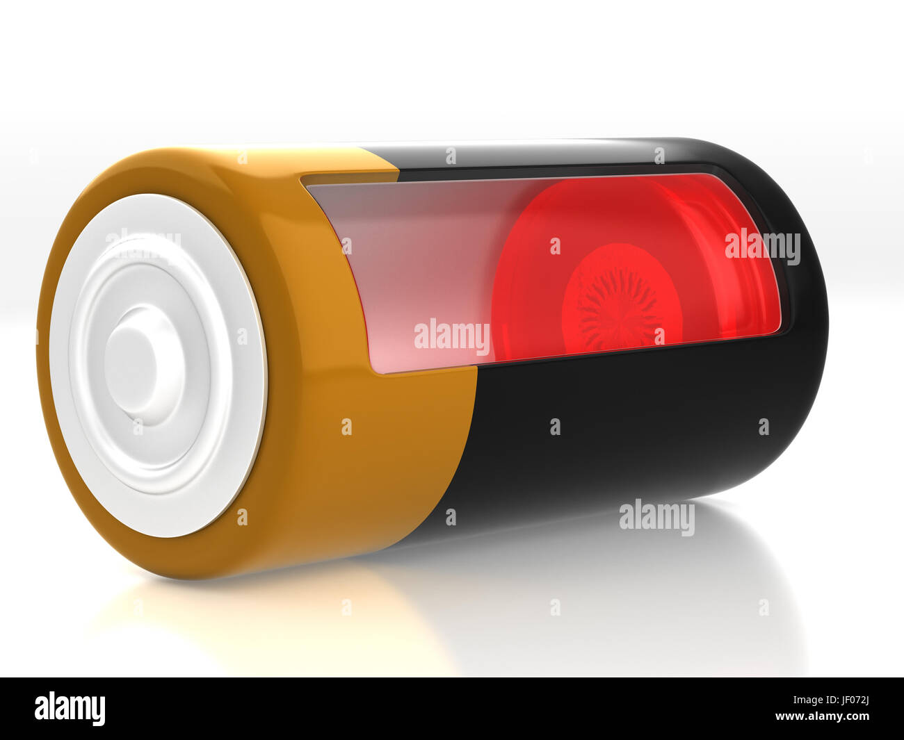 A battery model Stock Photo - Alamy