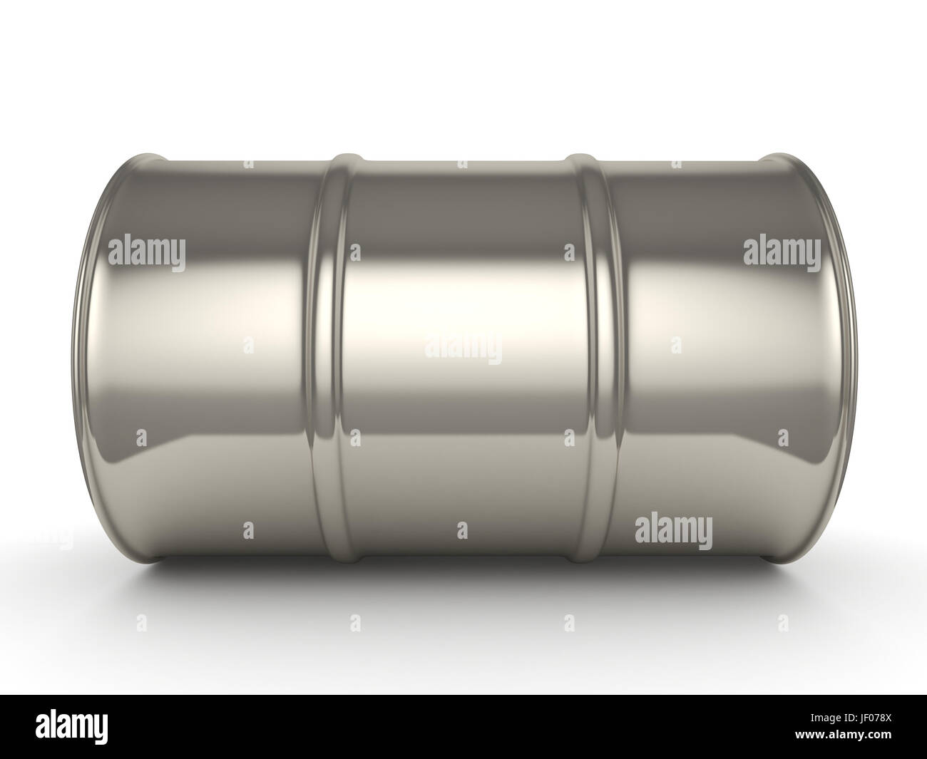 Shiny chrome barrel Stock Photo - Alamy