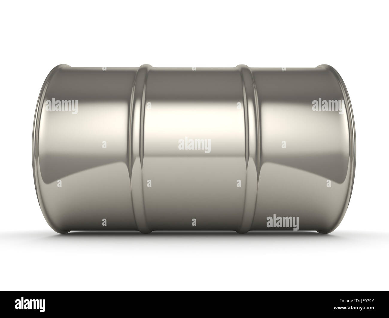 Shiny chrome barrel Stock Photo - Alamy