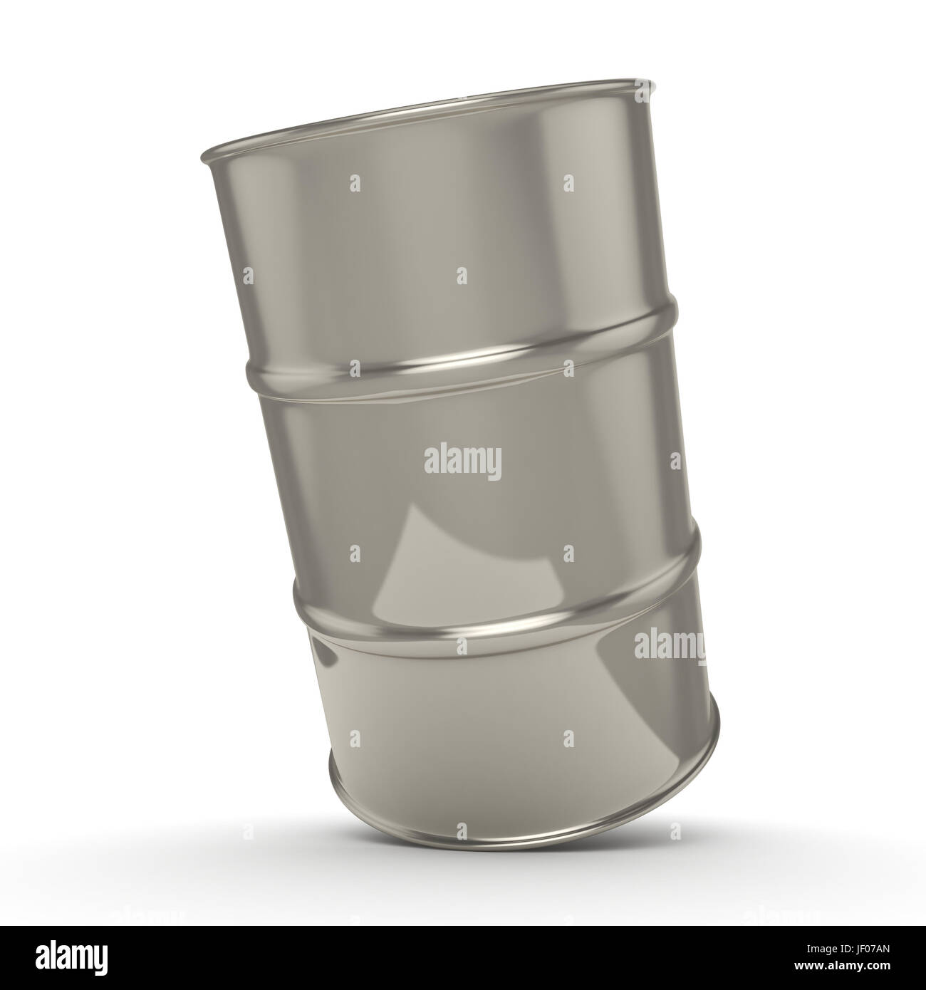 Shiny chrome barrel Stock Photo - Alamy